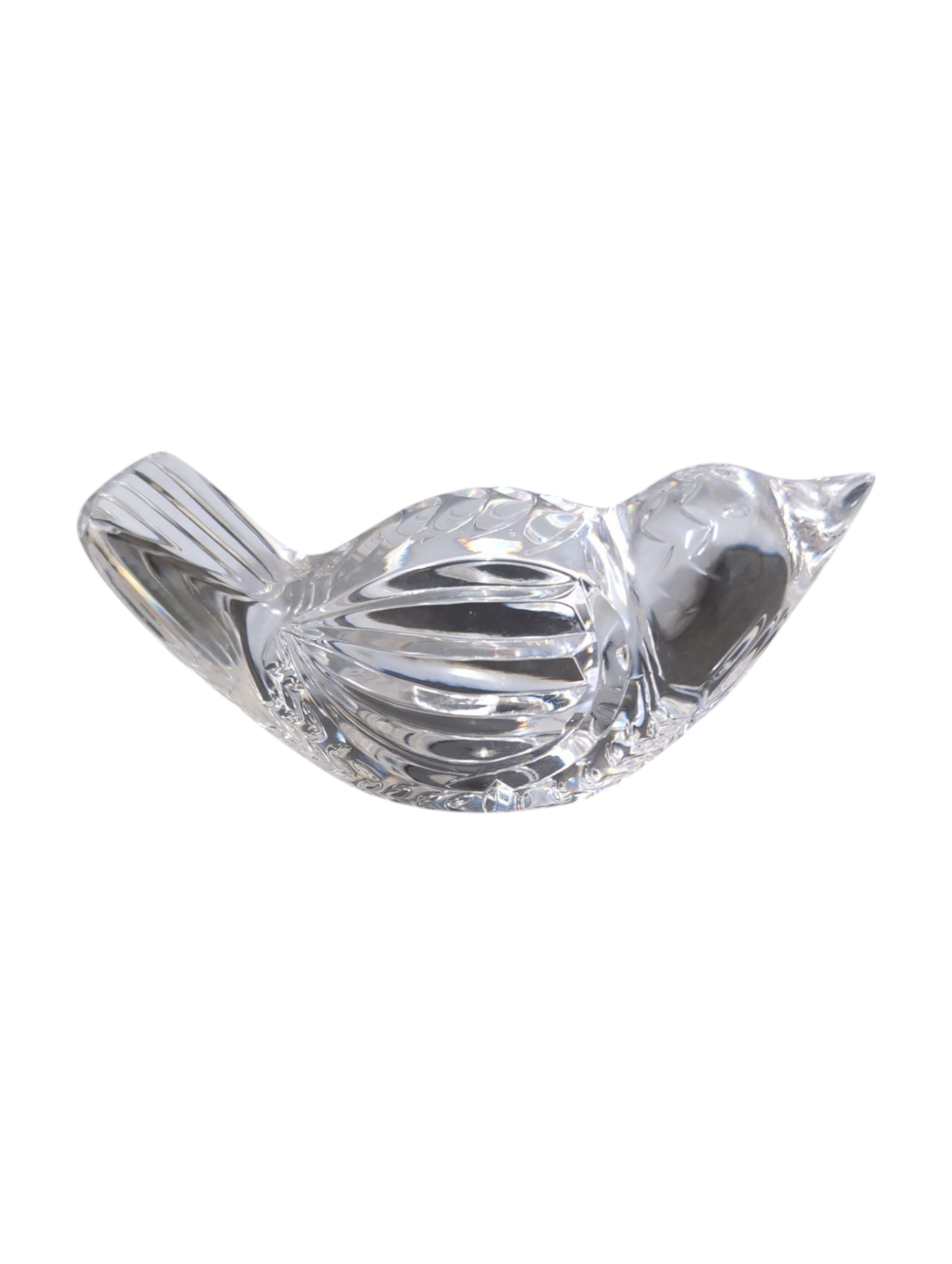 Pre-owned Waterford Crystal Bird Wren Sparrow - Own4Less